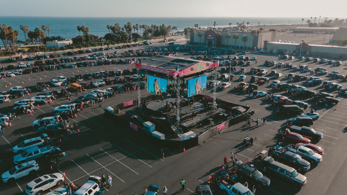 Sublime With Rome realizó su primer concierto Drive-In